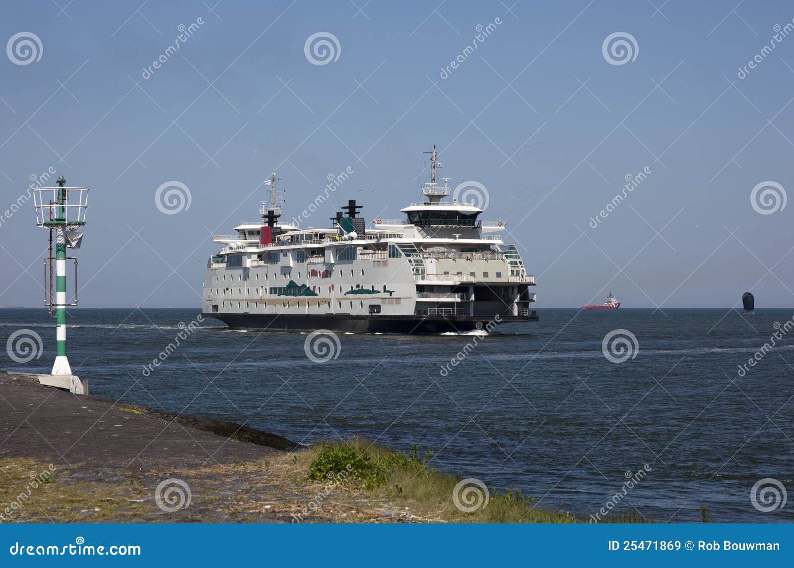 Dutch ferry stock image. Image of transport, texel, ferry - 25471869