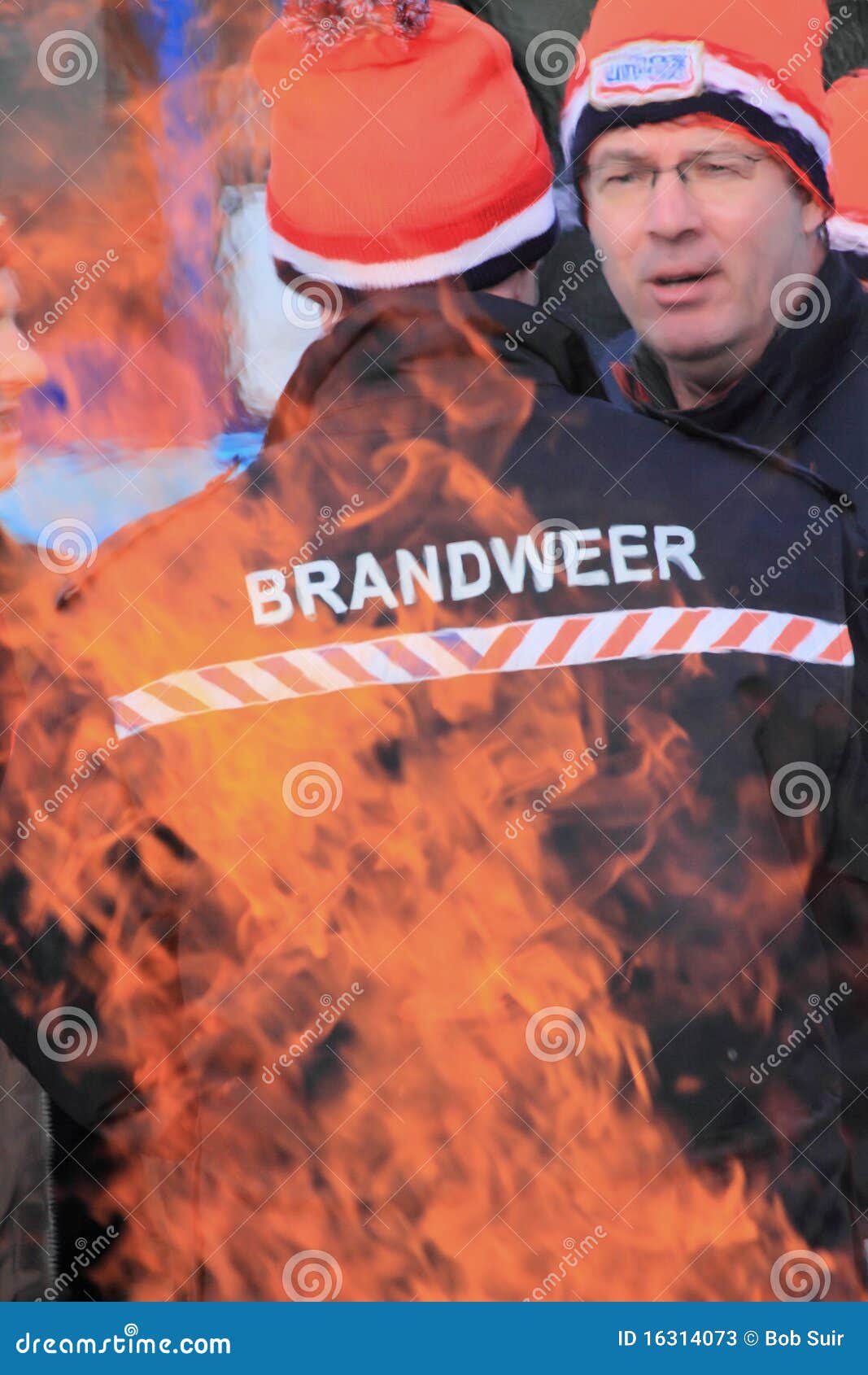 Dutch Fire Fighter Department Editorial Stock Photo - Image of disaster ...