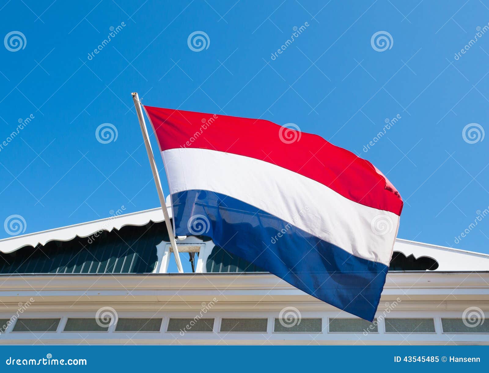 Dutch Flag Upside Down In Protest For The Farmers At Amsterdam The ...