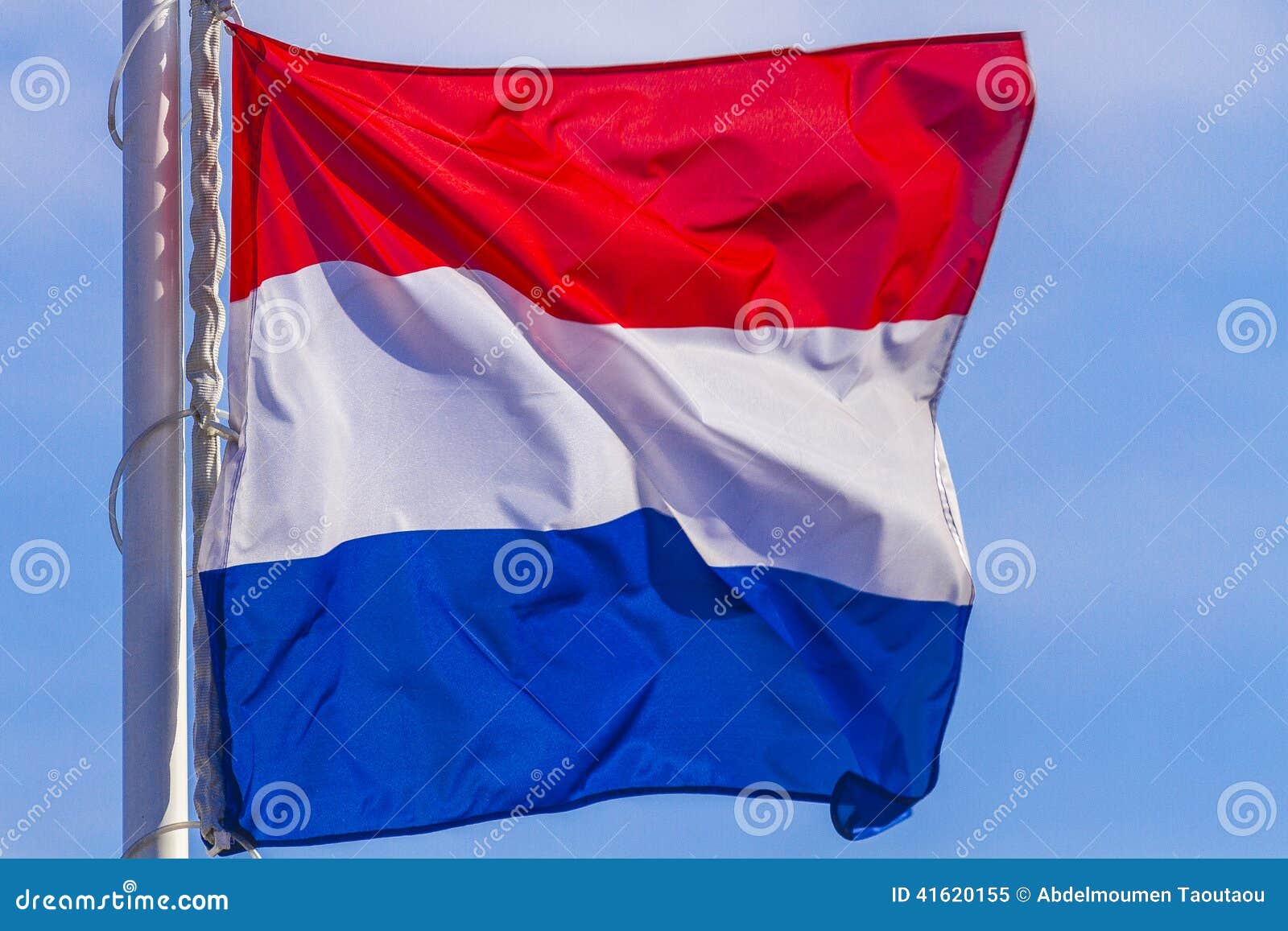 Dutch flag stock image. Image of culture, holland, benelux - 41620155