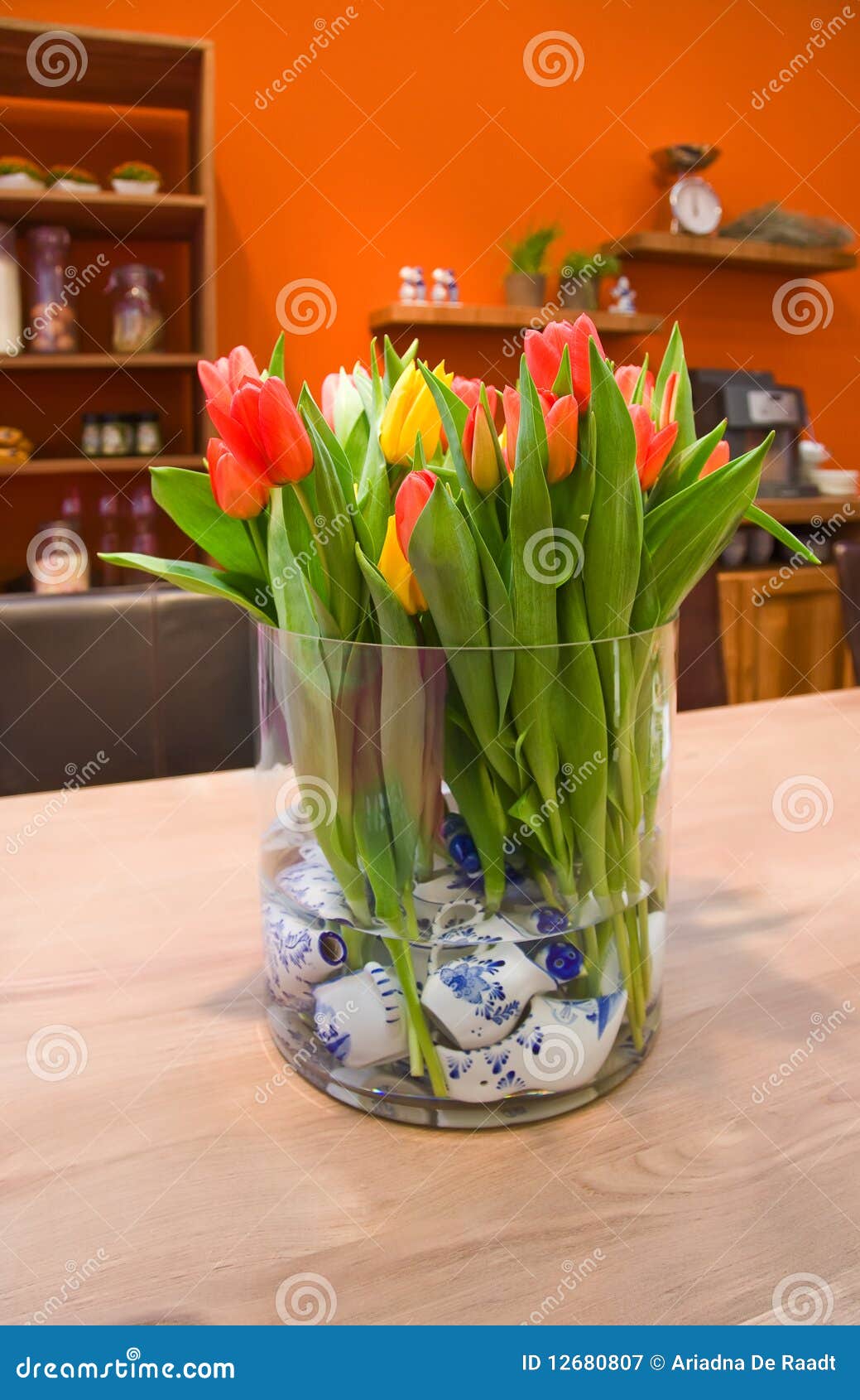 Dutch flowers stock image. Image of arrangement, floral - 12680807