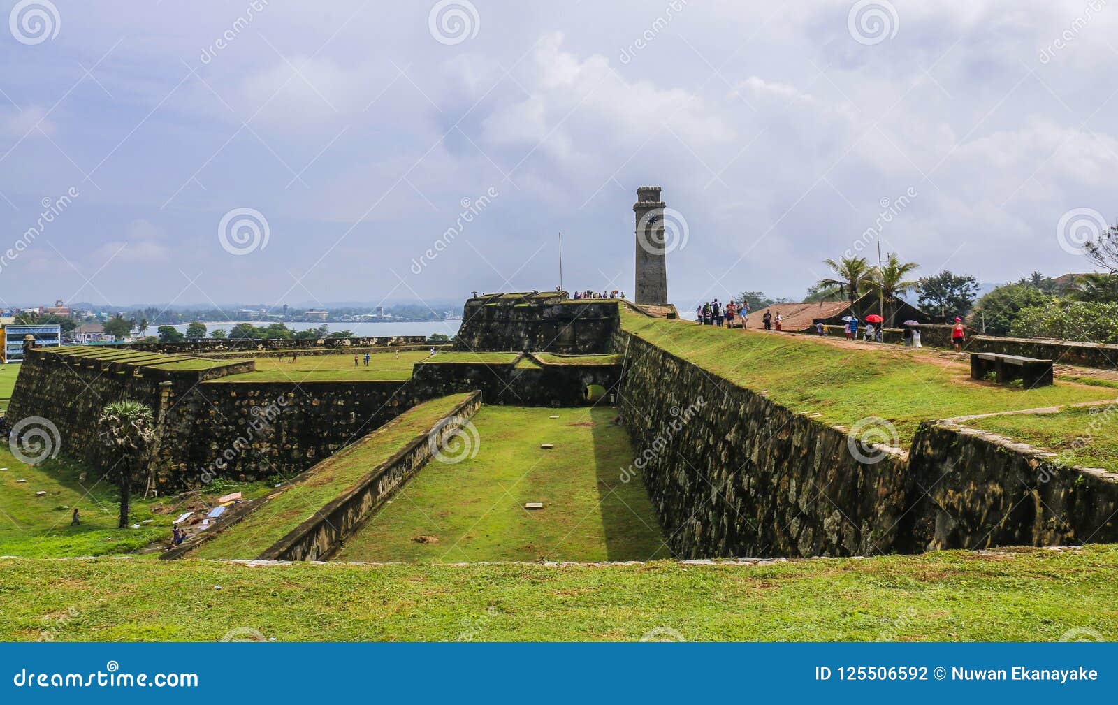 Fort in Galle stock photo. Image of ears, giant, fort - 125506592