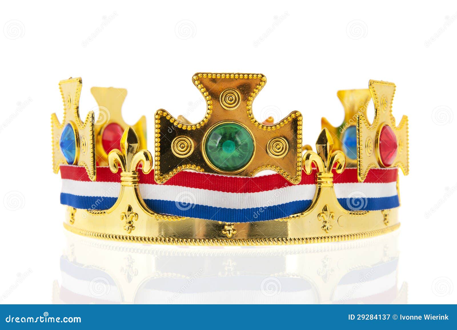 Dutch Golden Crown for the King Stock Image - Image of holland ...