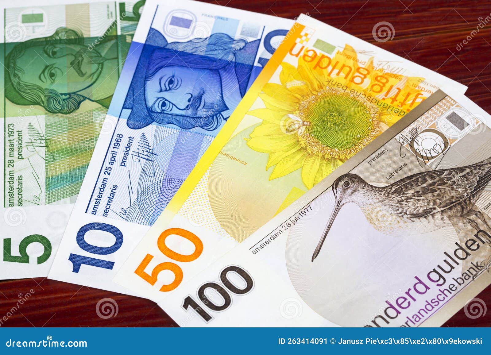 Dutch Guilder a Business Background Stock Image - Image of money, cash ...