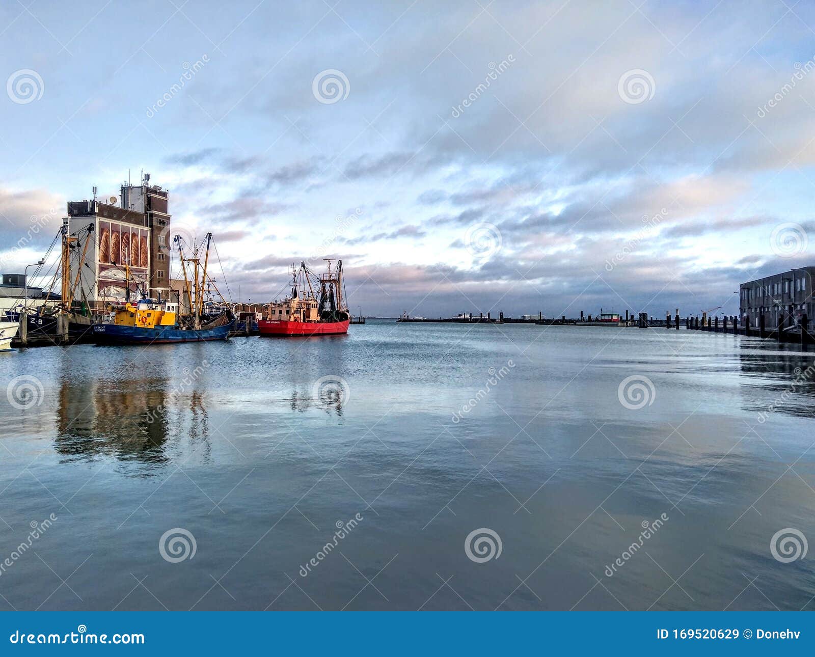 Dutch Harbor in Province Zeeland , the Netherlands Editorial Stock ...