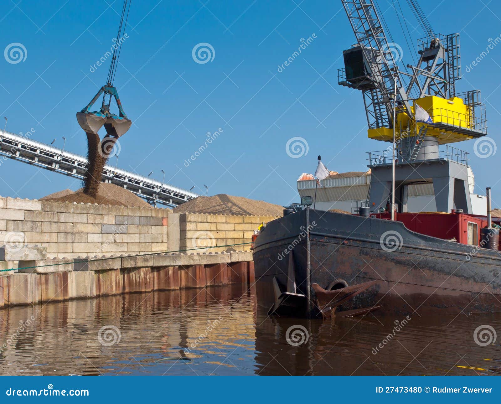 Dutch harbor scene stock photo. Image of pier, harbor - 27473480