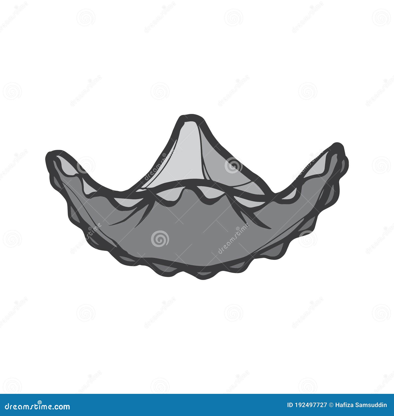 Dutch Hat. Vector Illustration Decorative Design Stock Vector ...