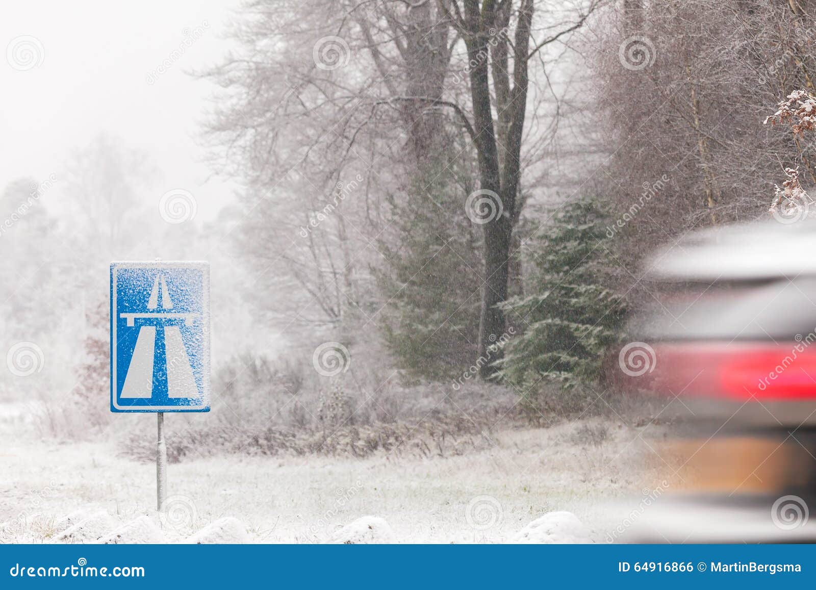 Dutch Highway Exit Sign With Tourist Directions Royalty-Free Stock ...