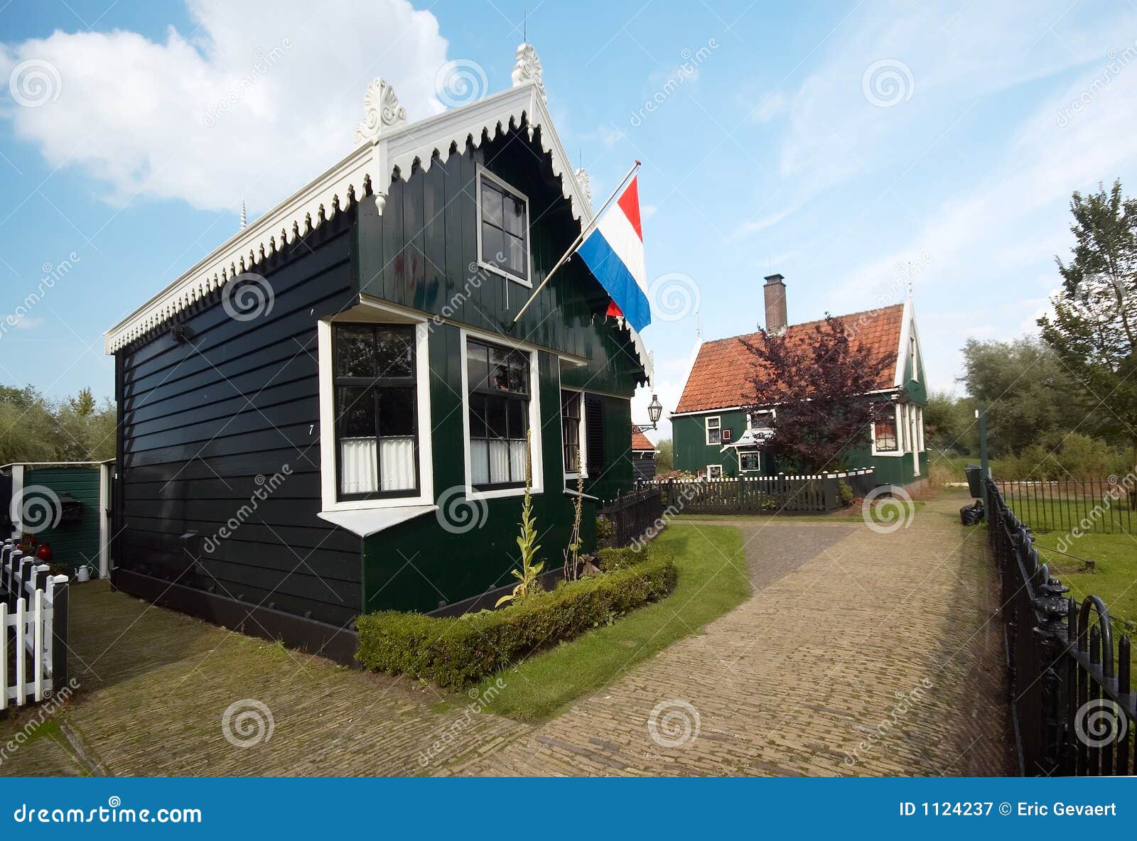Dutch house stock image. Image of home, building, asset - 1124237