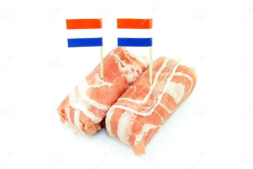 Dutch meat stock photo. Image of roll, thin, dutch, bacon - 27334648