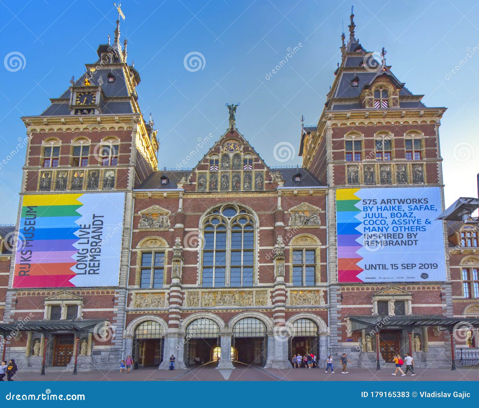 Dutch National Museum in Amsterdam Editorial Stock Photo - Image of ...