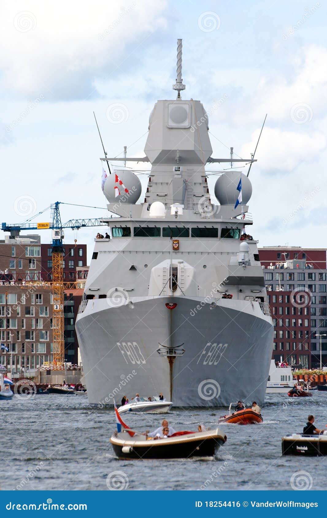 An Old Dutch Navy Pilot Ship As Museum In Rotterdam Editorial Photo ...