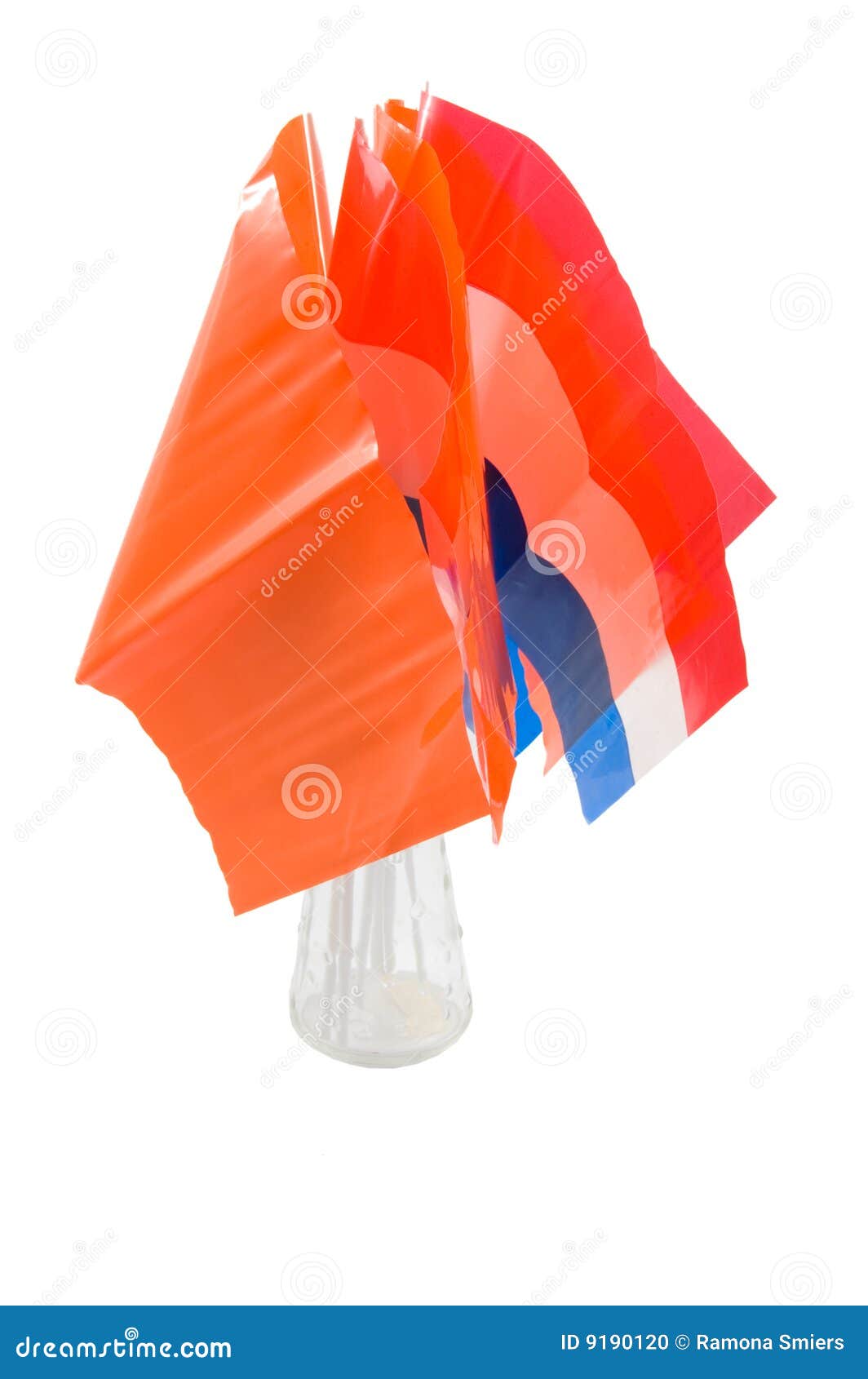 Dutch and Orange Flags in it for Dutch Holiday Stock Photo - Image of ...