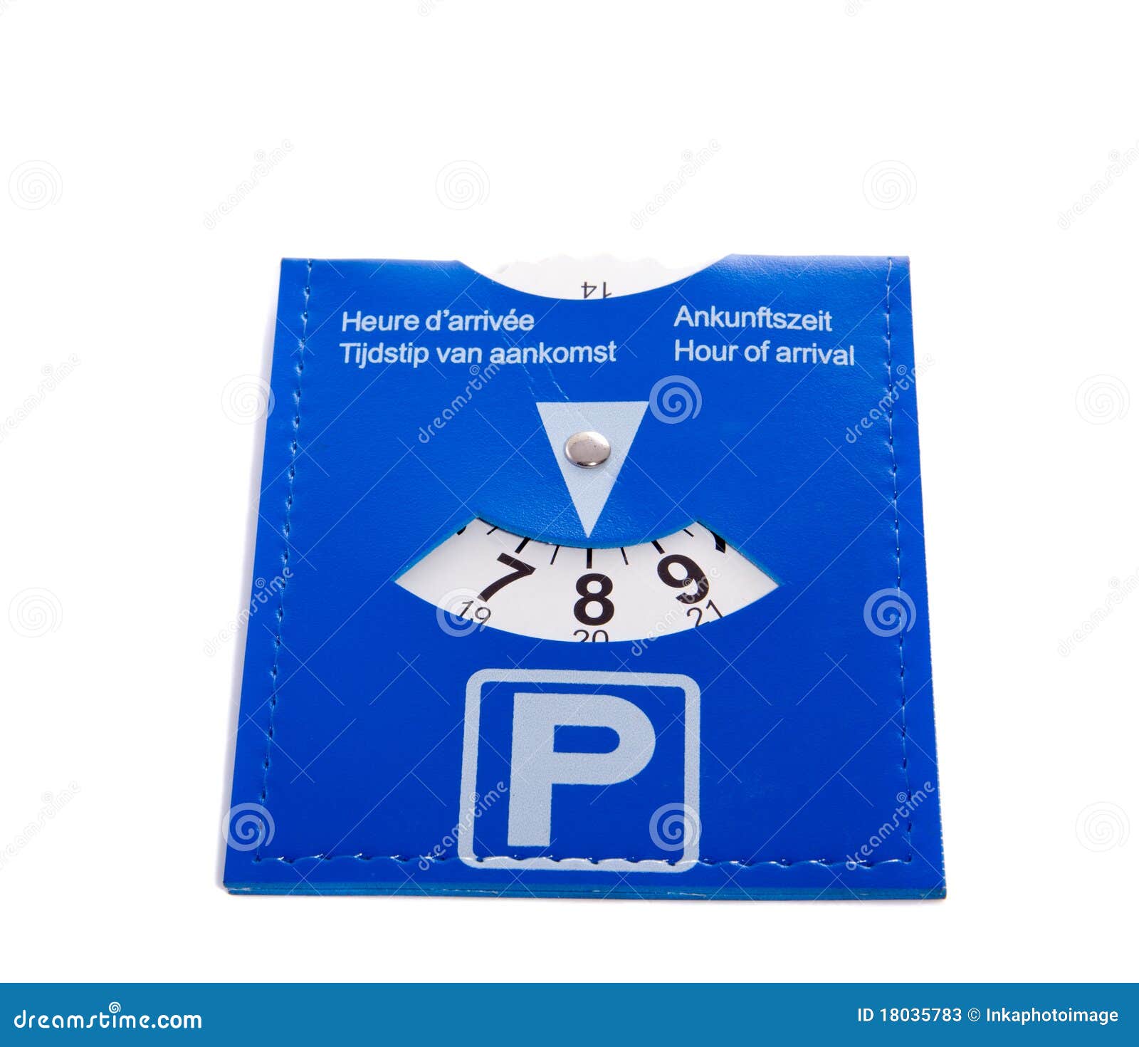 Parking Card With A Car And A Road Map Royalty-Free Stock Image ...