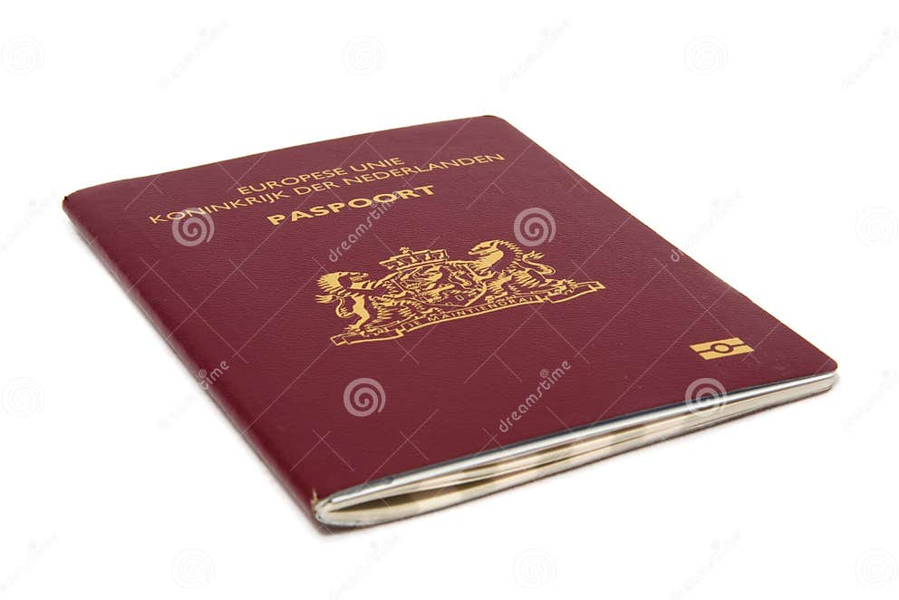 Dutch passport stock photo. Image of official, office - 8030020