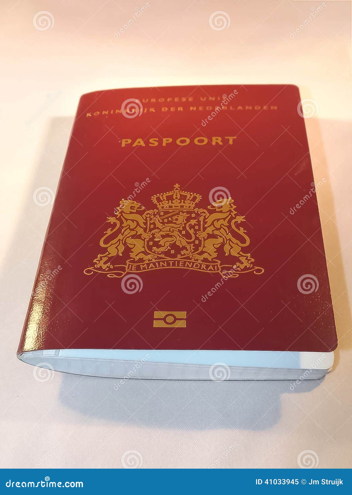 Dutch passport stock image. Image of foreigner, security - 41033945