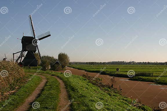 Dutch Poldermodel stock photo. Image of netherlands, rural - 419604