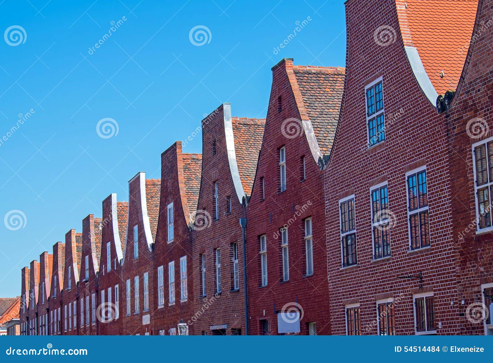 Dutch Quarter In Flekkefjord Known As Hollenderbyen Stock Photo ...