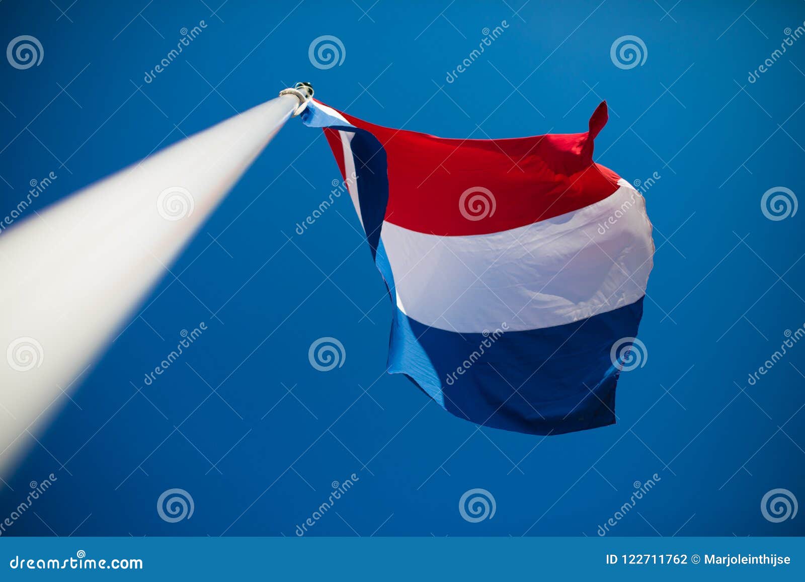 Dutch Flag Waving In The Wind Stock Photography | CartoonDealer.com ...