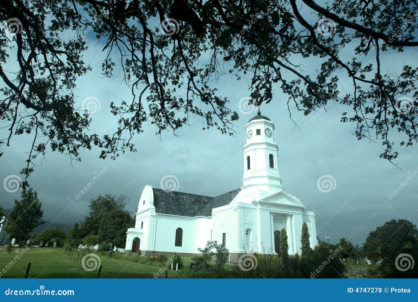 The Dutch Reformed Church. stock photo. Image of historic - 4747278