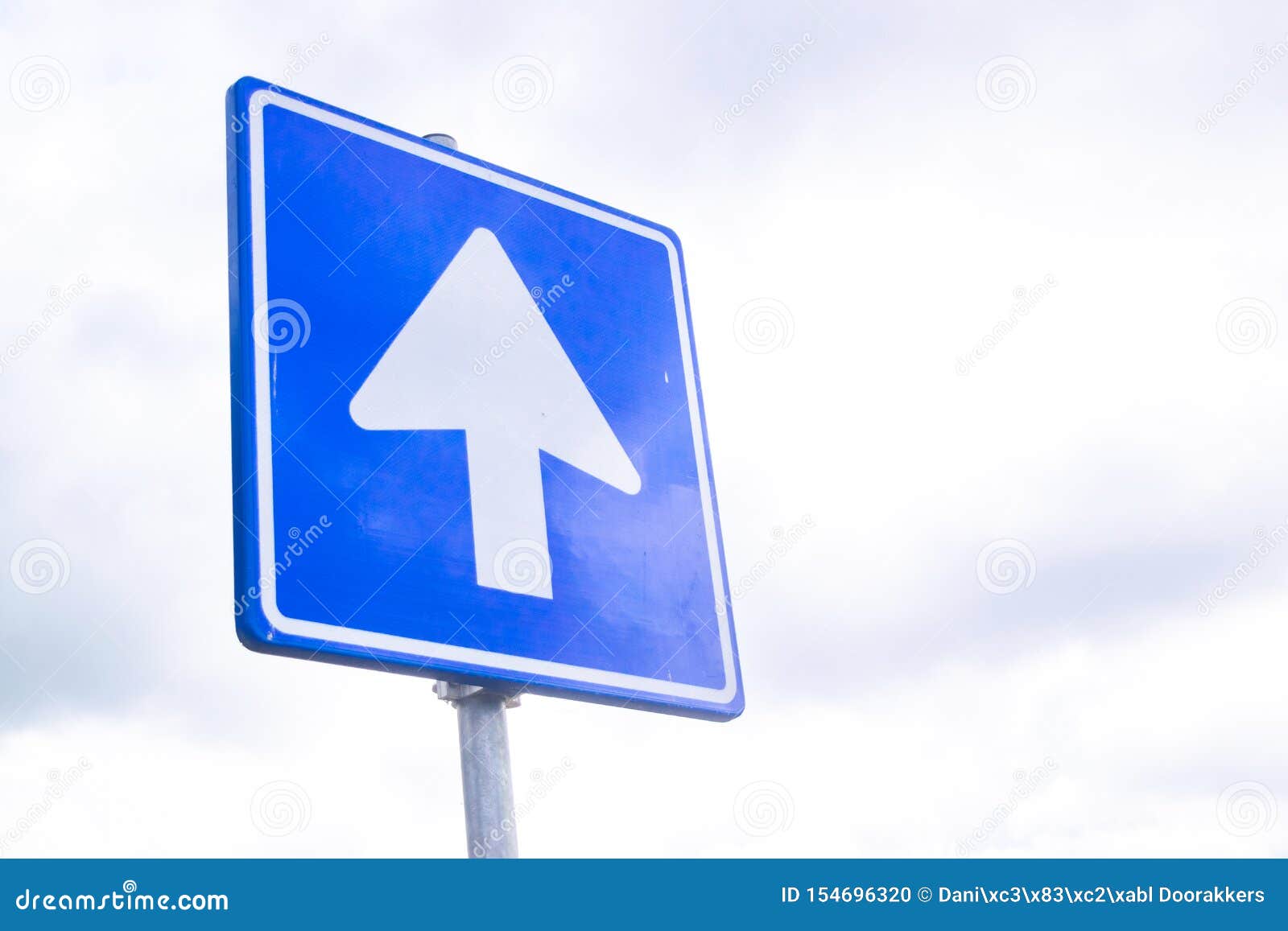 Dutch Road Sign Directional Road Stock Photo - Image of traffic ...
