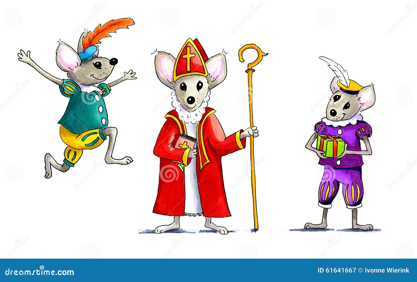 Dutch Sinterklaas Party Illustration - Various Doodle Sint Icons ...