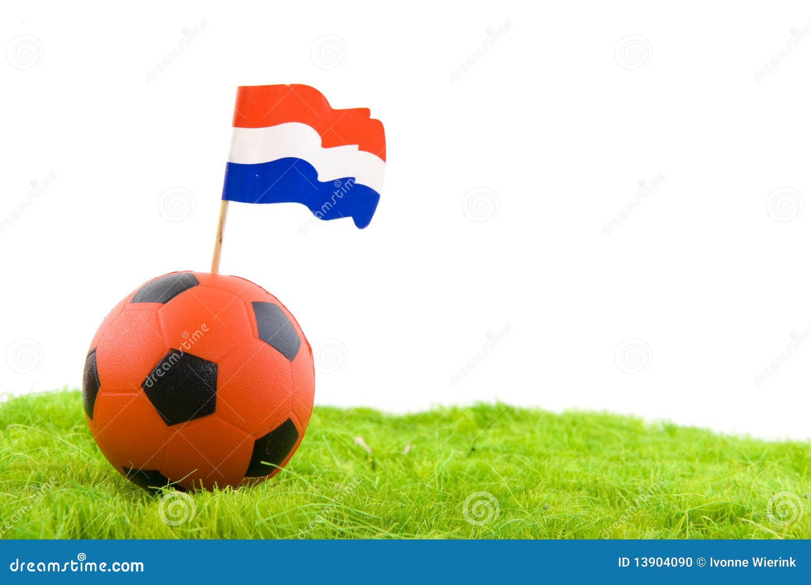 Dutch soccer stock photo. Image of flag, grass, soccer - 13904090