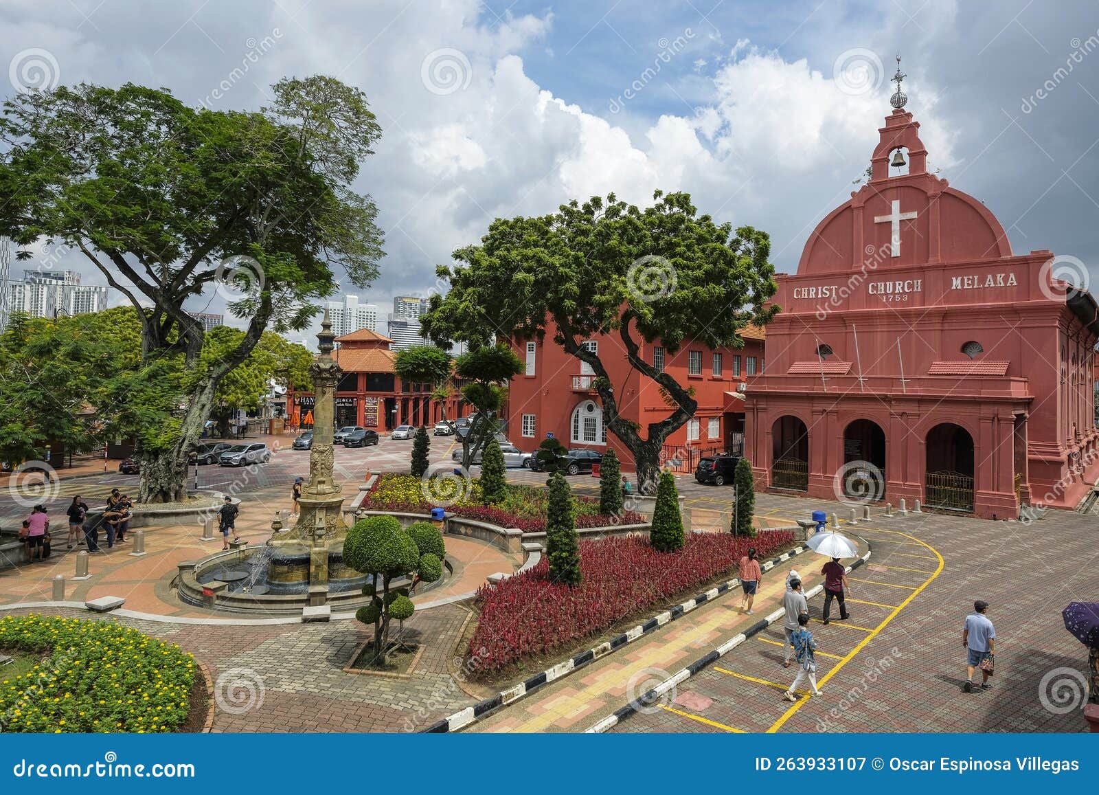 Dutch Square in Malacca, Malaysia Editorial Photography - Image of ...