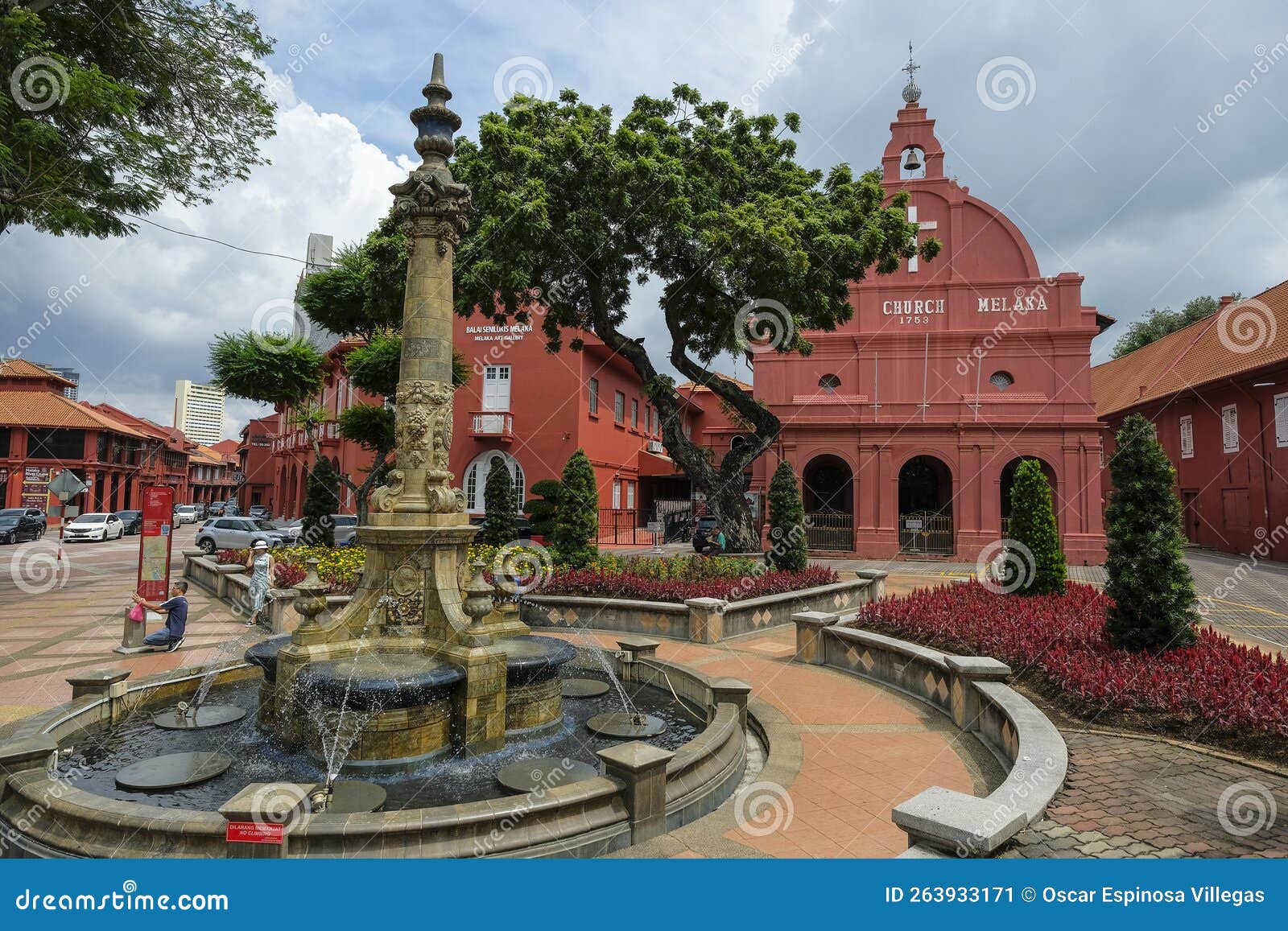 Dutch Square in Malacca, Malaysia Editorial Photo - Image of built ...