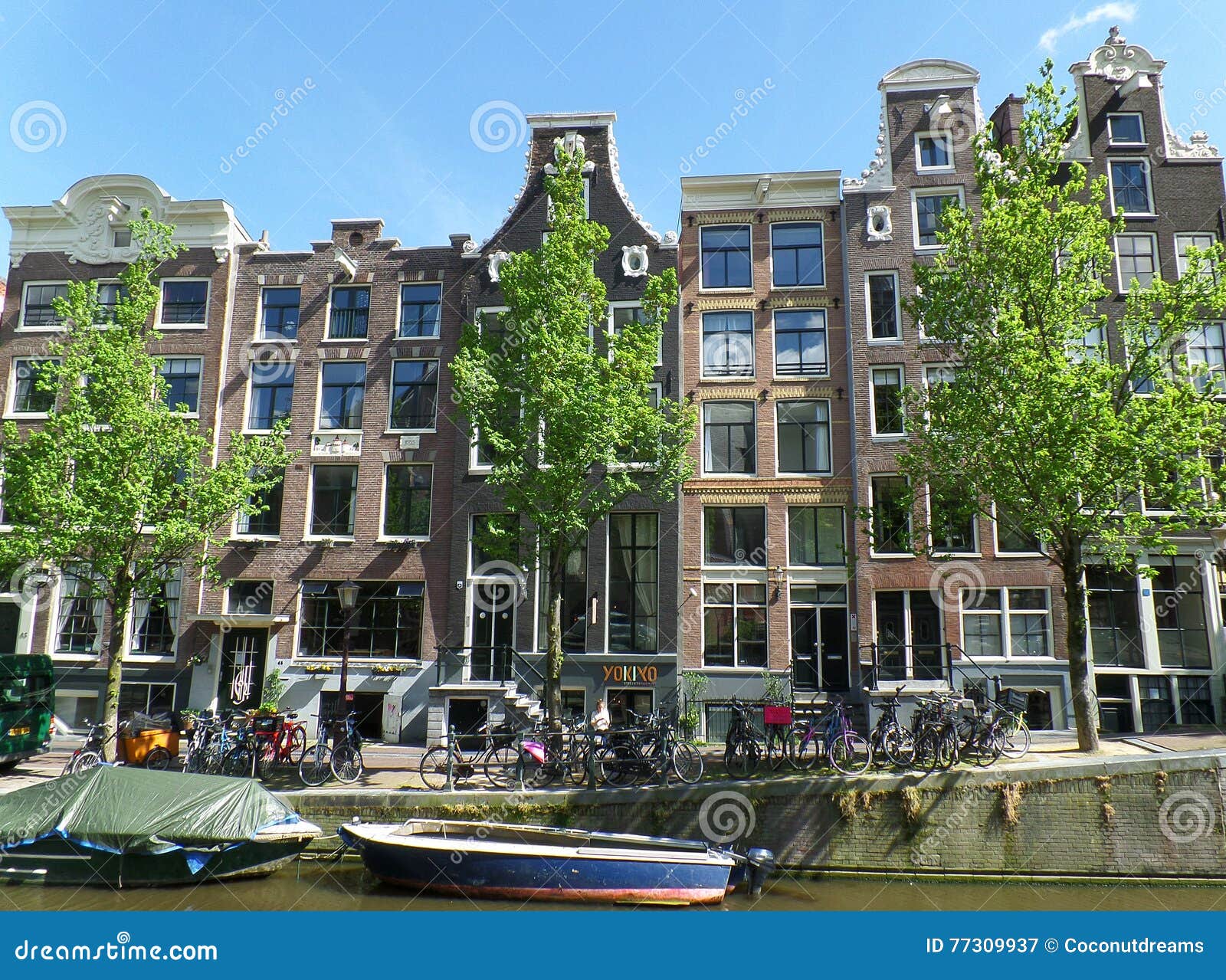 Dutch Style Architectures in Amsterdam Editorial Photography - Image of ...