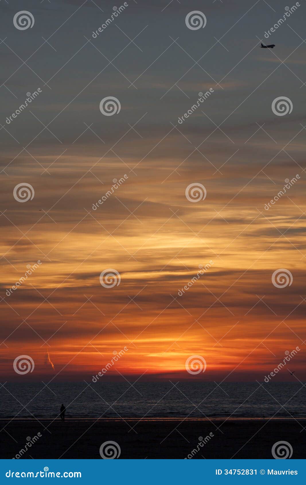Dutch sunset stock image. Image of beautiful, water, night - 34752831