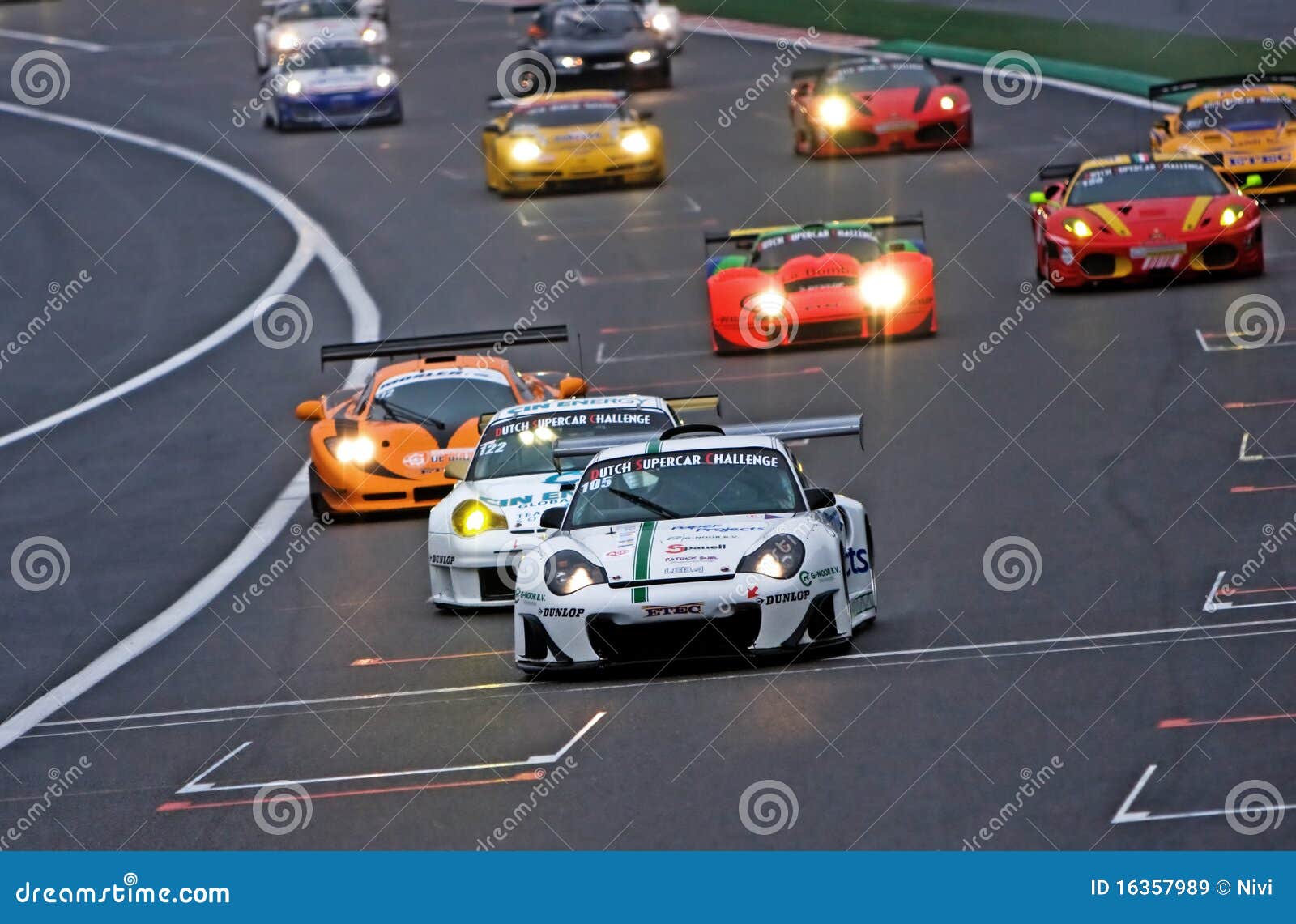 Dutch Supercar Challenge Car Race 2010 Editorial Stock Image - Image of ...
