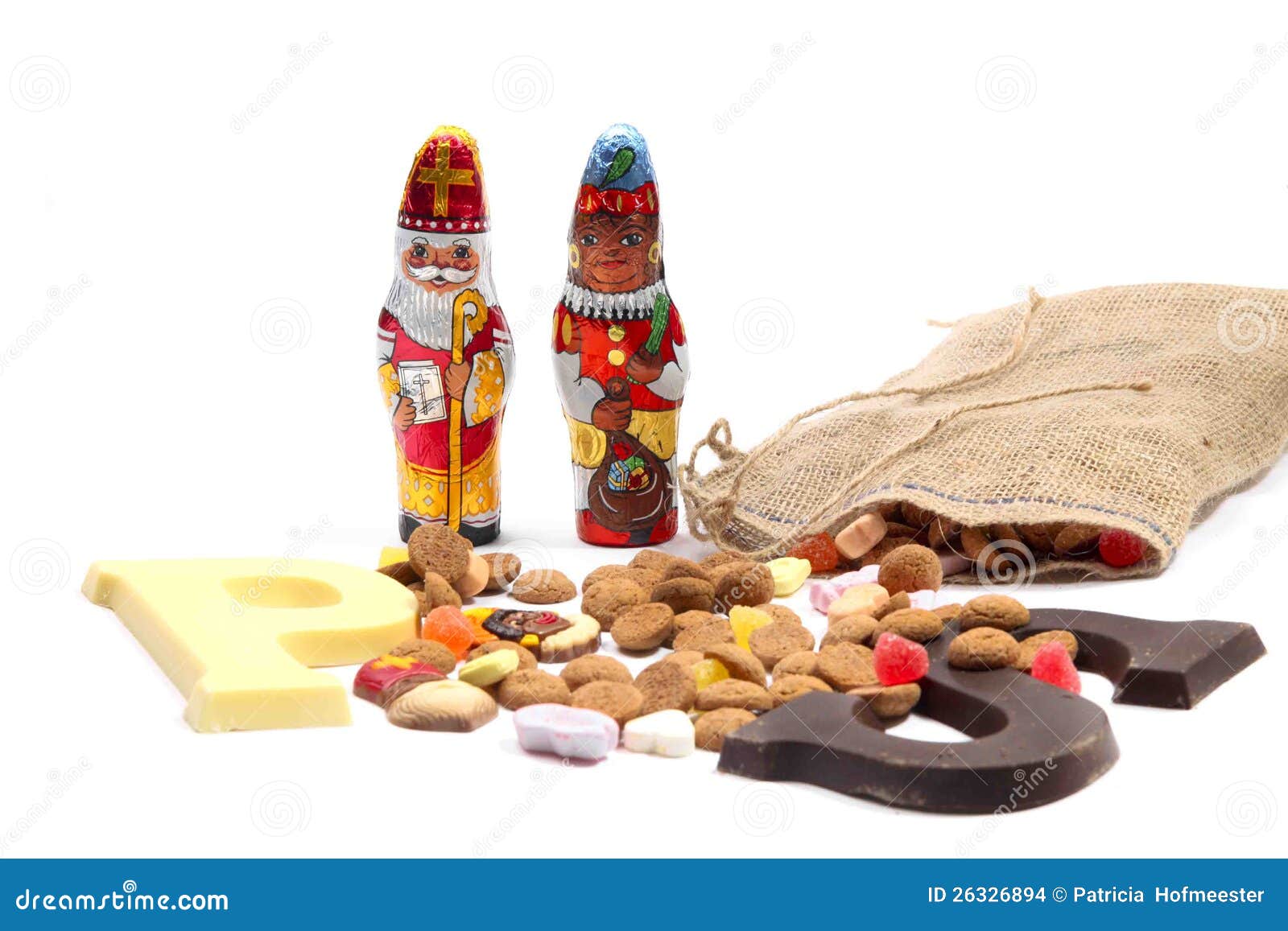 Dutch Sweets for Sinterklaas Holiday Stock Photo - Image of isolated ...