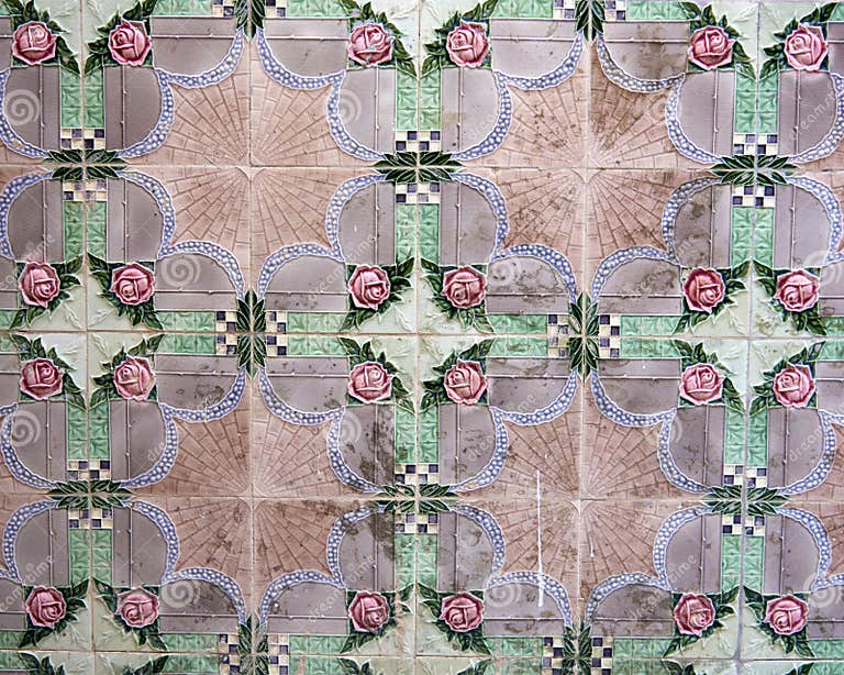 Dutch Tiles stock image. Image of pattern, tile, mosaic - 186080747