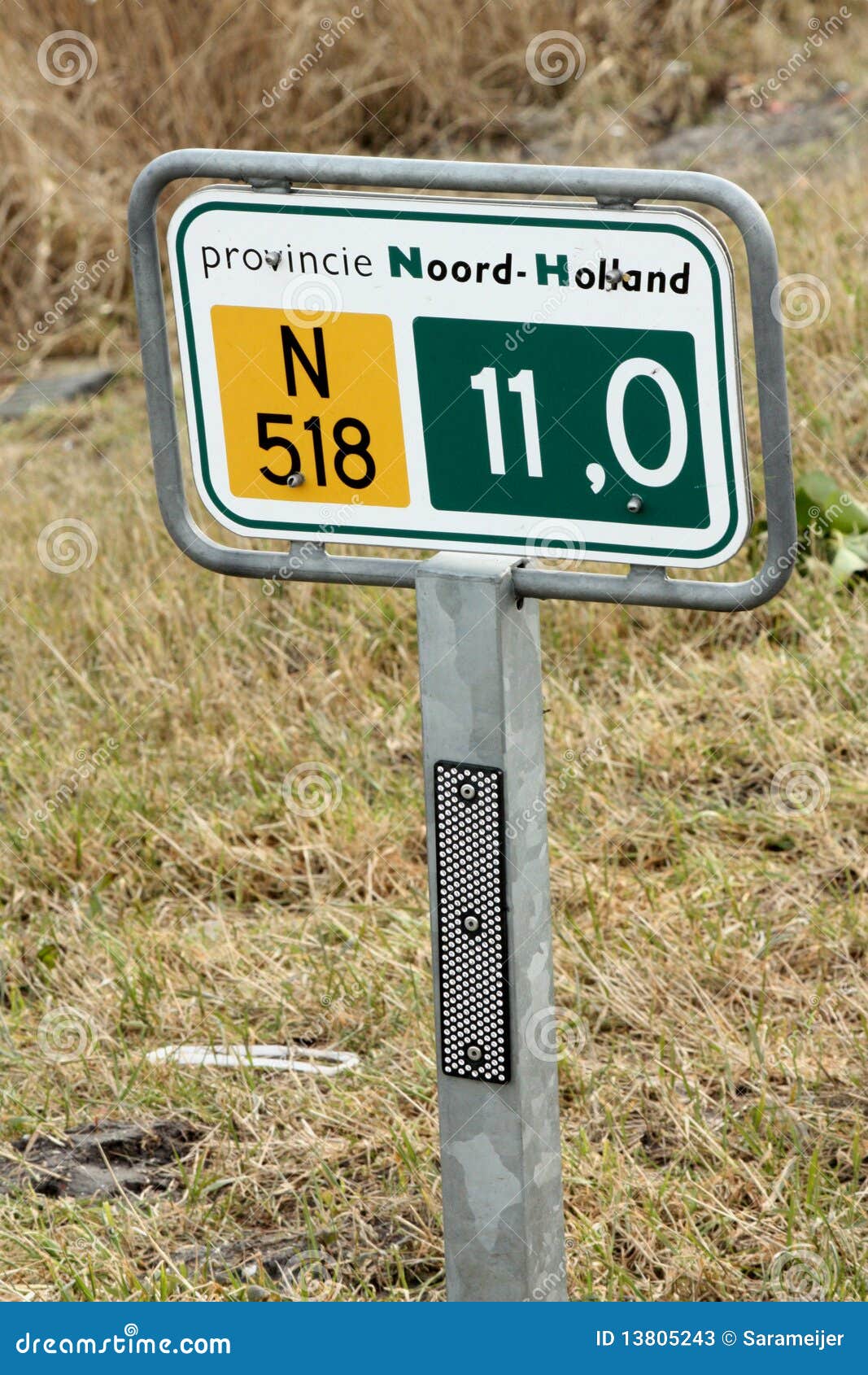 Dutch Traffic Sign with Road Number Stock Image - Image of traffic ...