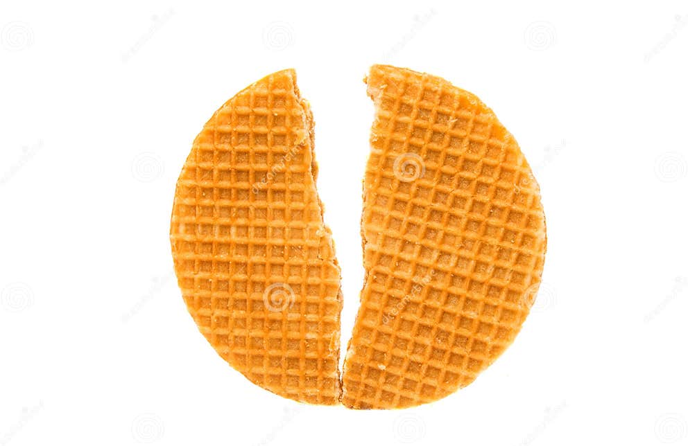Dutch waffle stock photo. Image of food, netherlands - 89540848