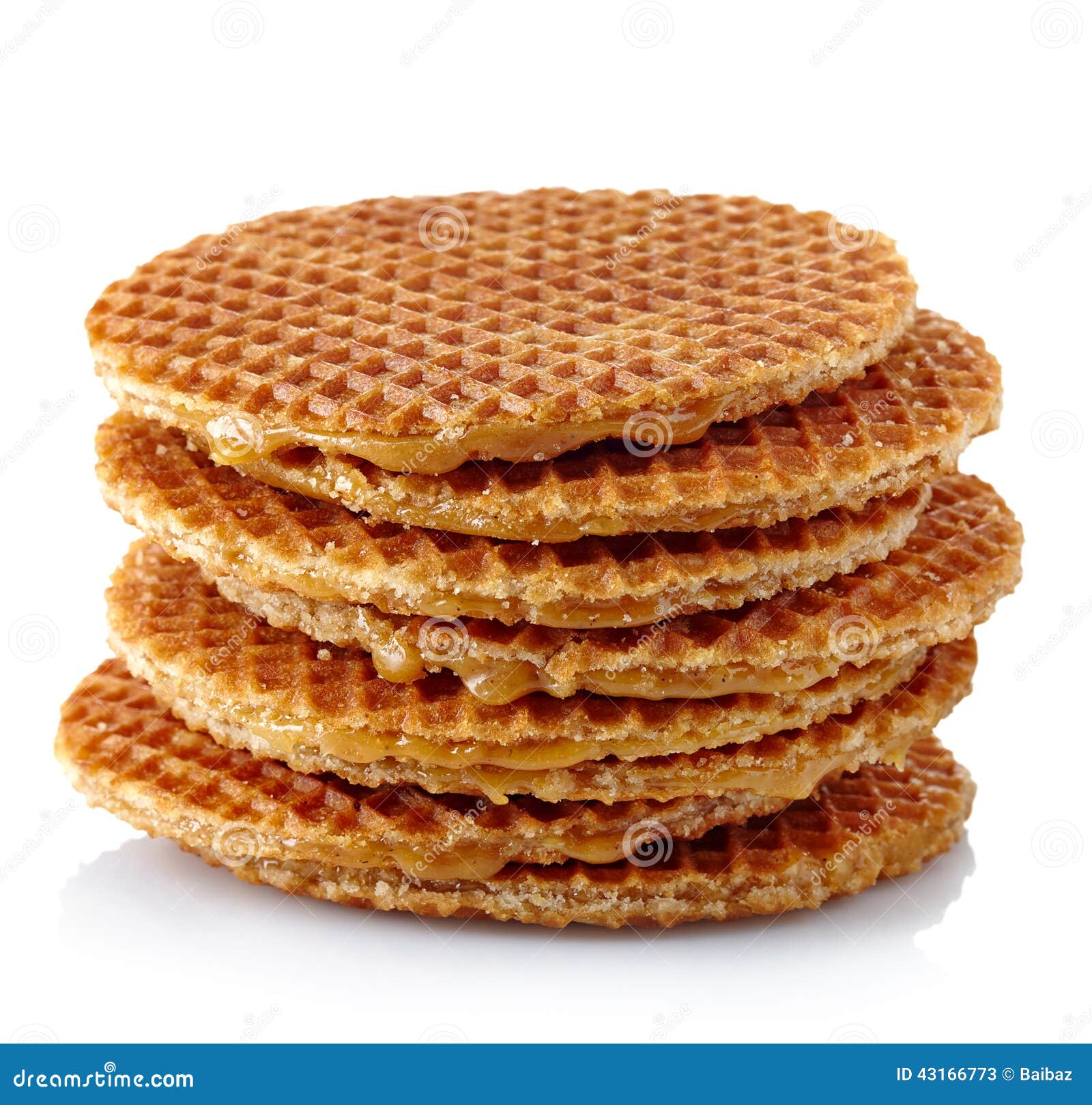 Dutch waffles stock image. Image of filling, tasty, waffle - 43166773