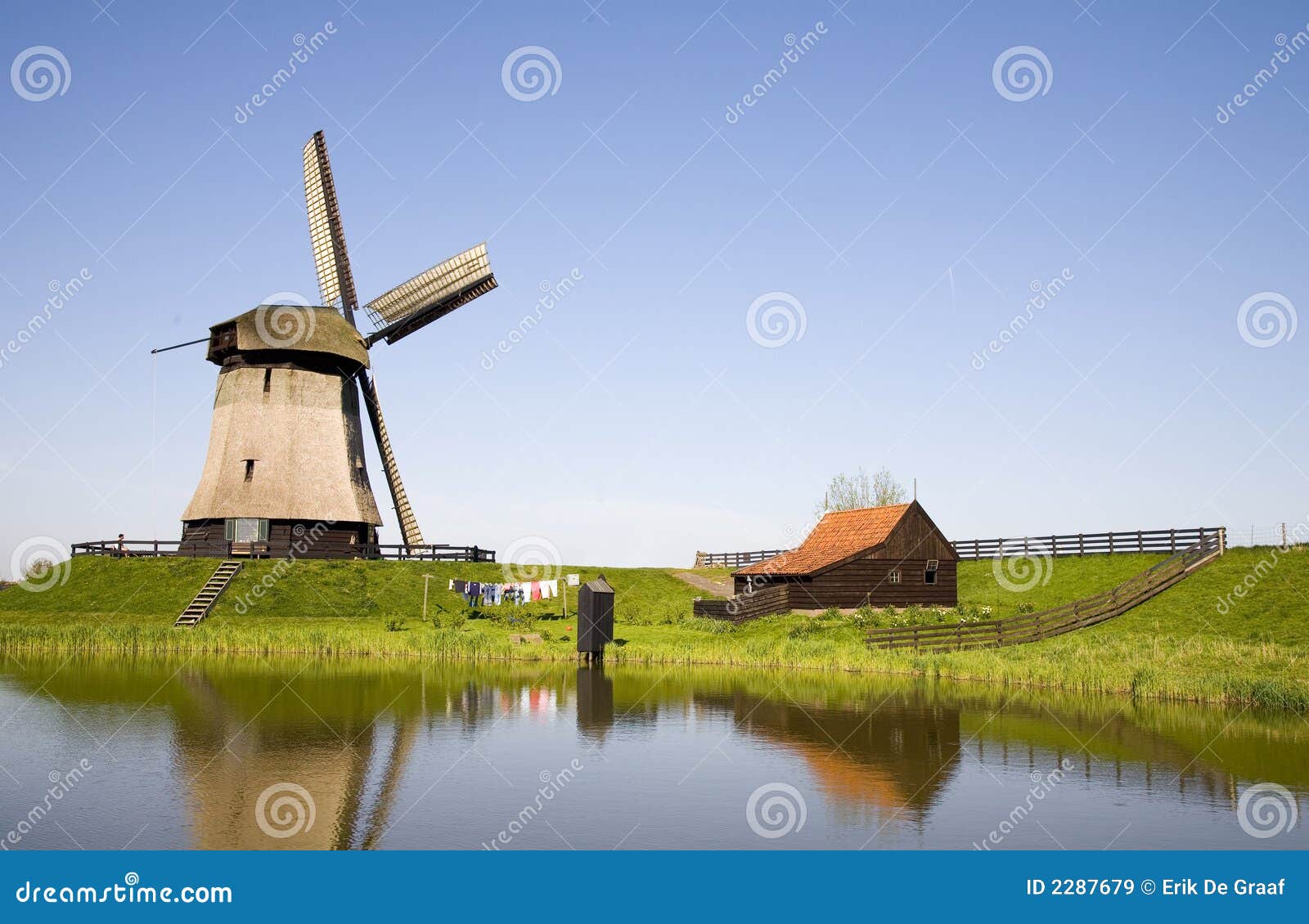 Dutch windmill 21 stock image. Image of travelling, rotation - 2287679