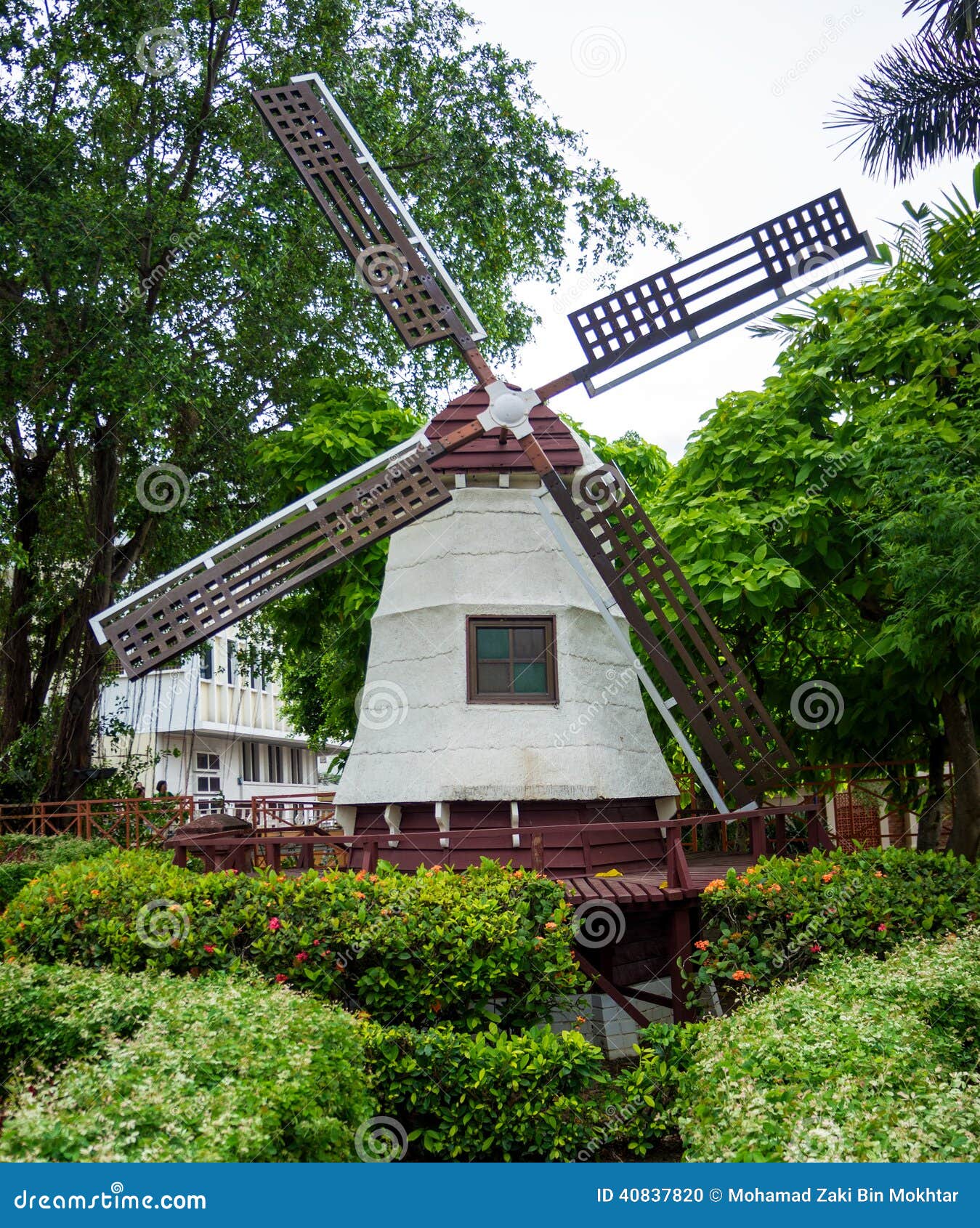 Dutch windmill stock photo. Image of travel, wind, texture - 40837820
