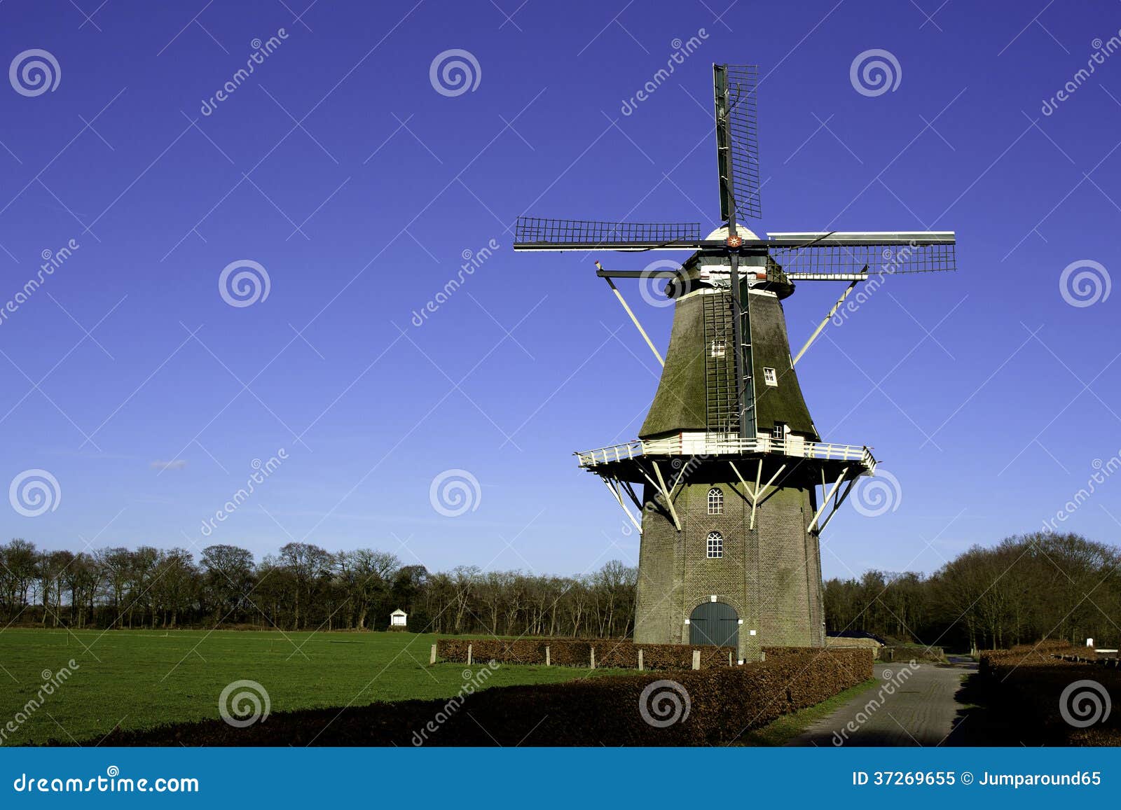Dutch Windmill stock image. Image of generating, exposure - 37269655