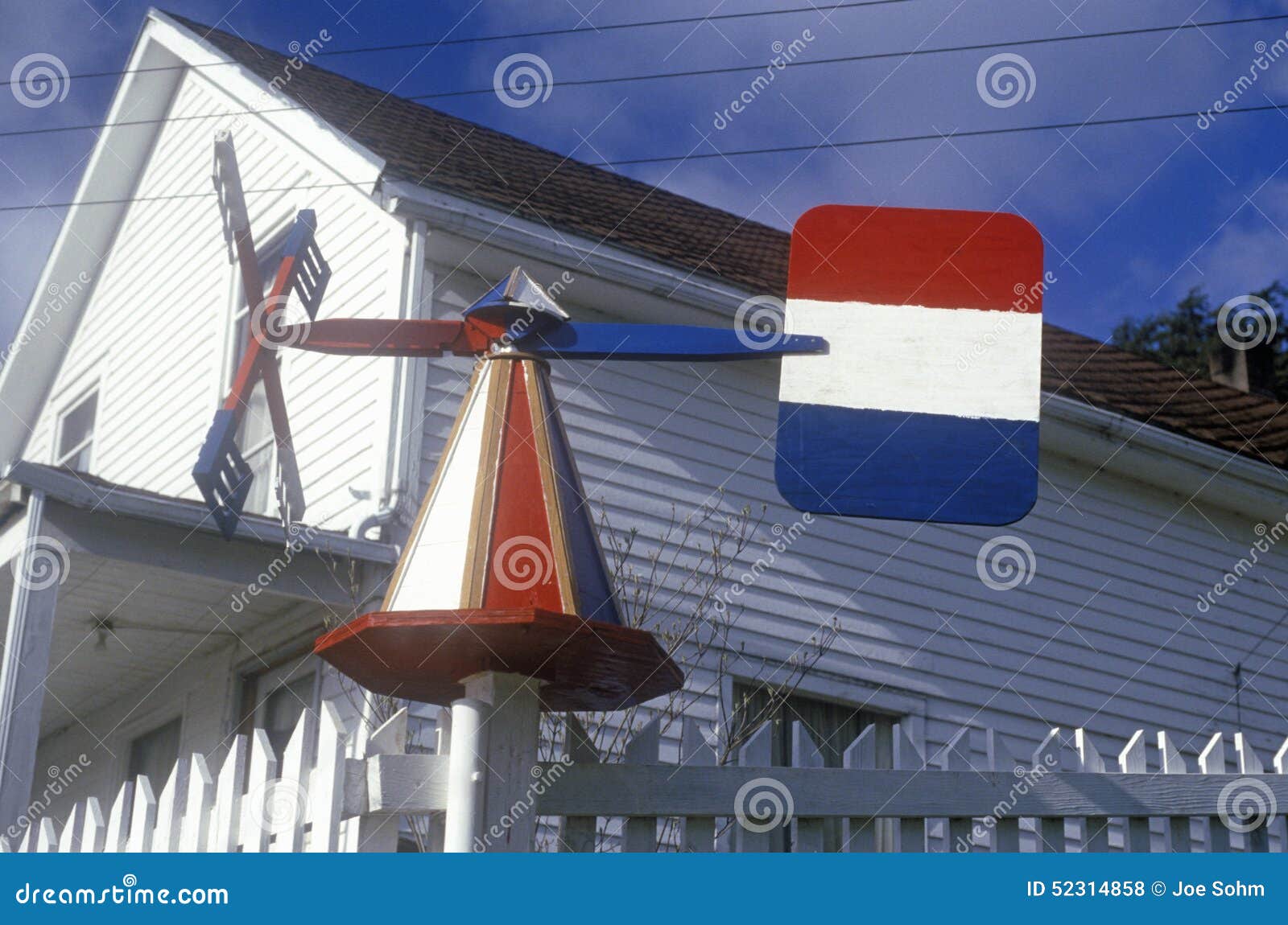 Dutch Windmill Weathervane, ID Stock Photo - Image of engineering, yard ...