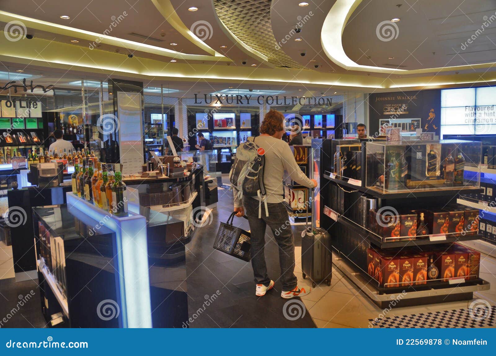 Duty Free Shop In Doha Airport Editorial Image | CartoonDealer.com ...