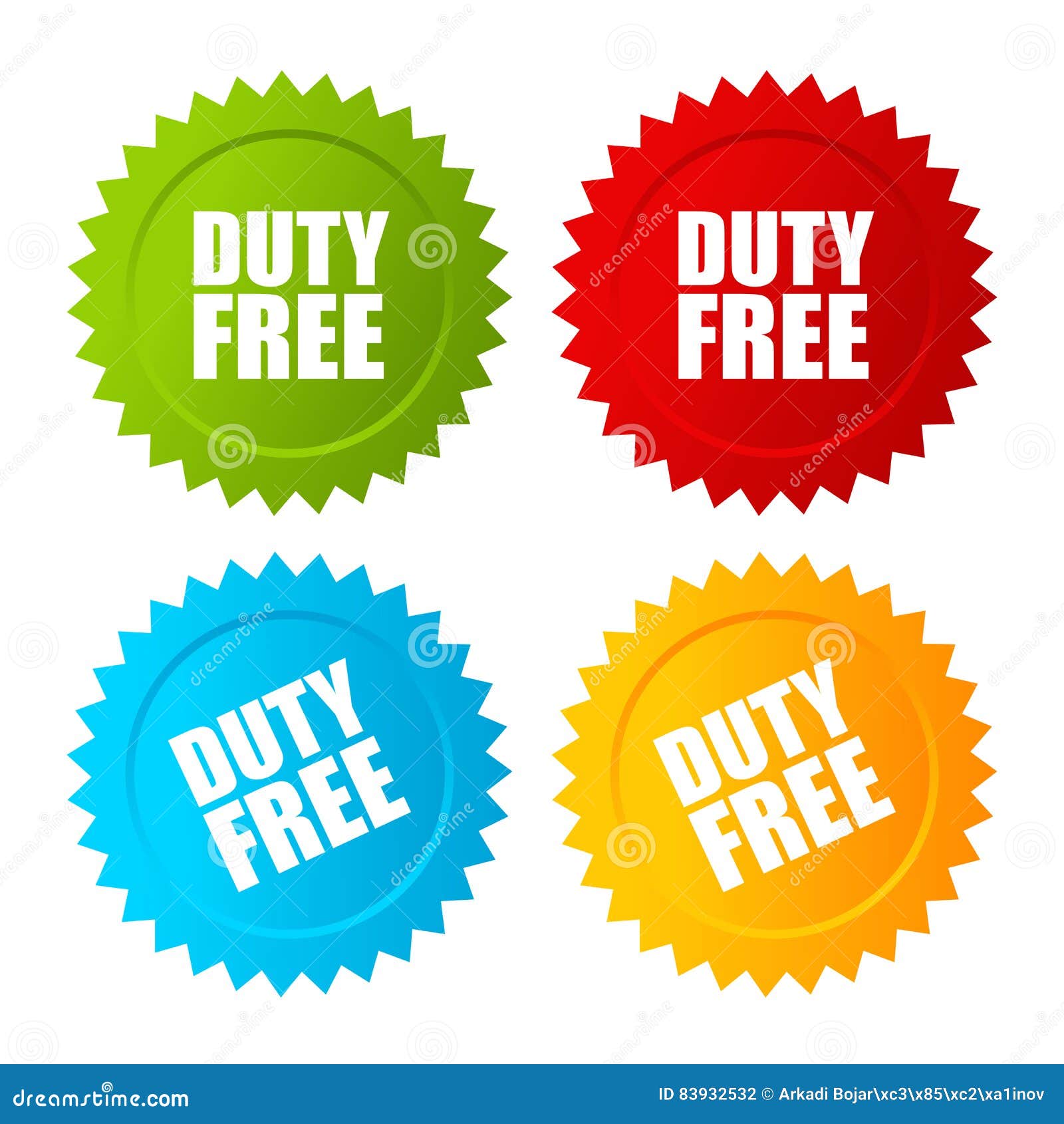 Duty Free. Warning Sign Stock Photography | CartoonDealer.com #154808516