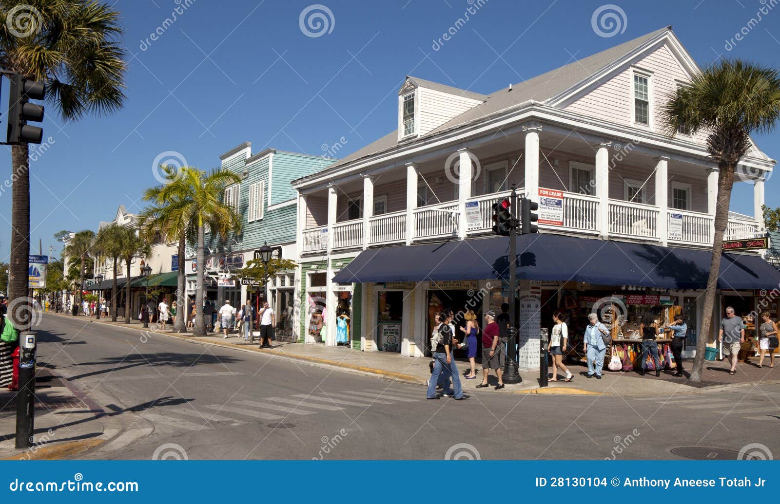 Duval St, Key West, Florida Editorial Stock Image - Image of street ...