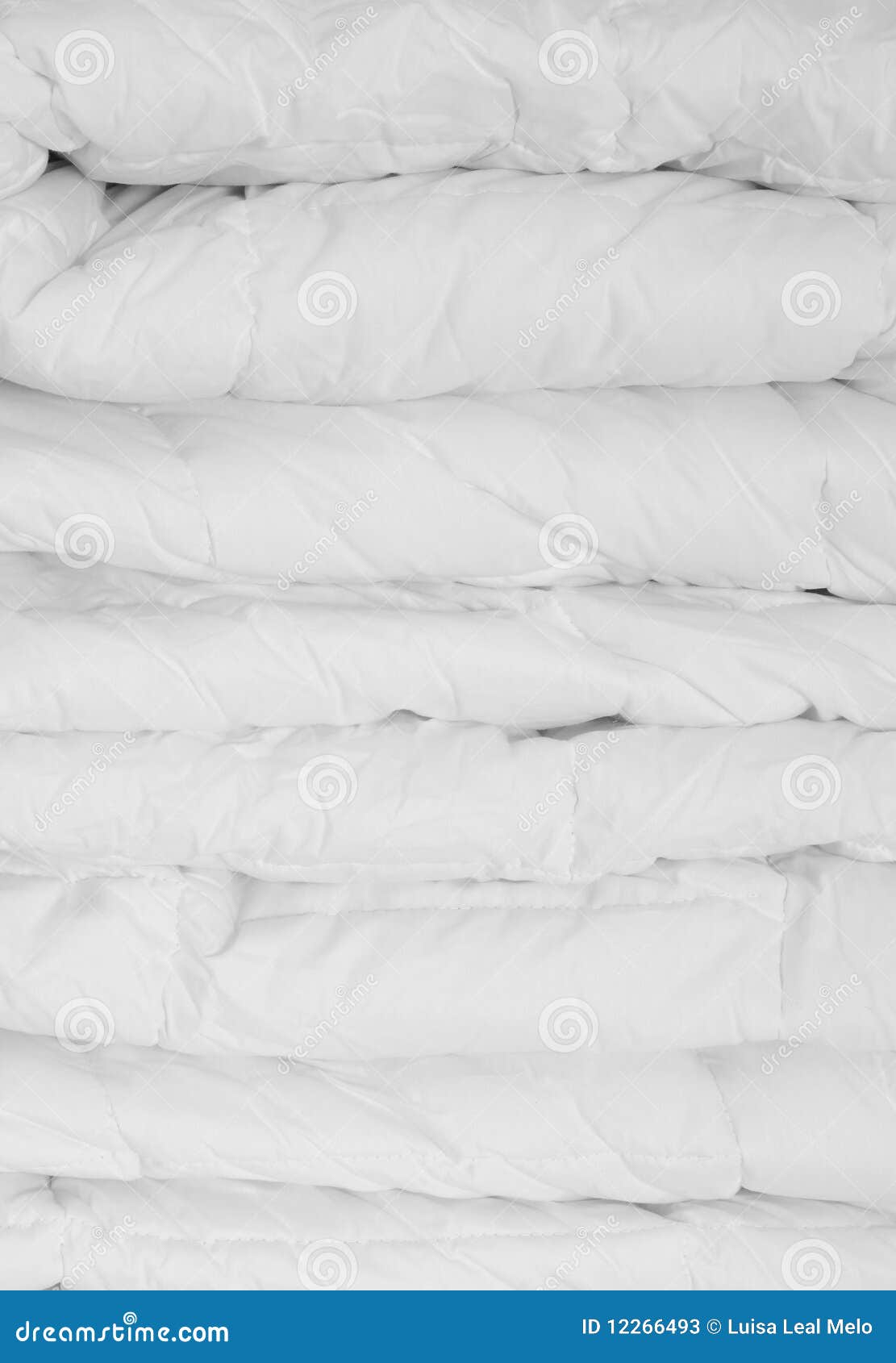 Duvet roll. stock image. Image of soft, duvet, comforter - 12266493