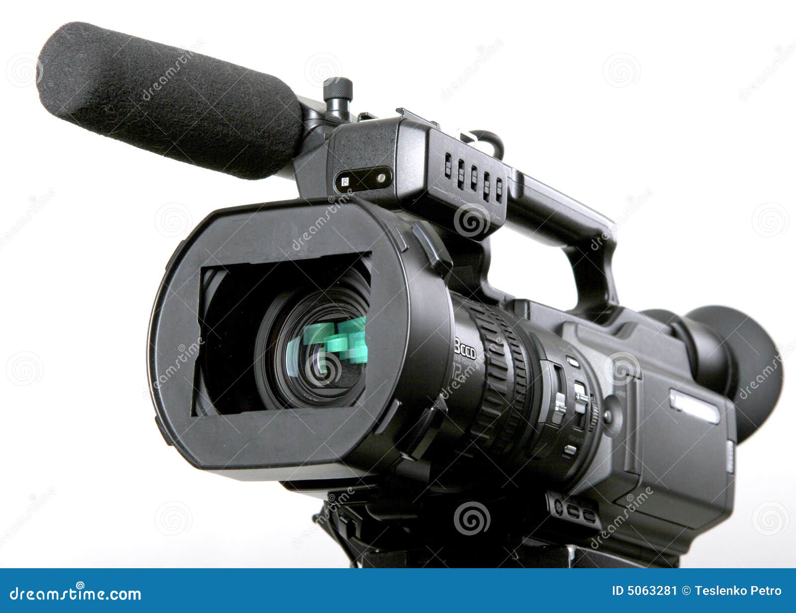 Dv camcorder stock image. Image of isolated, digital, media - 5063281
