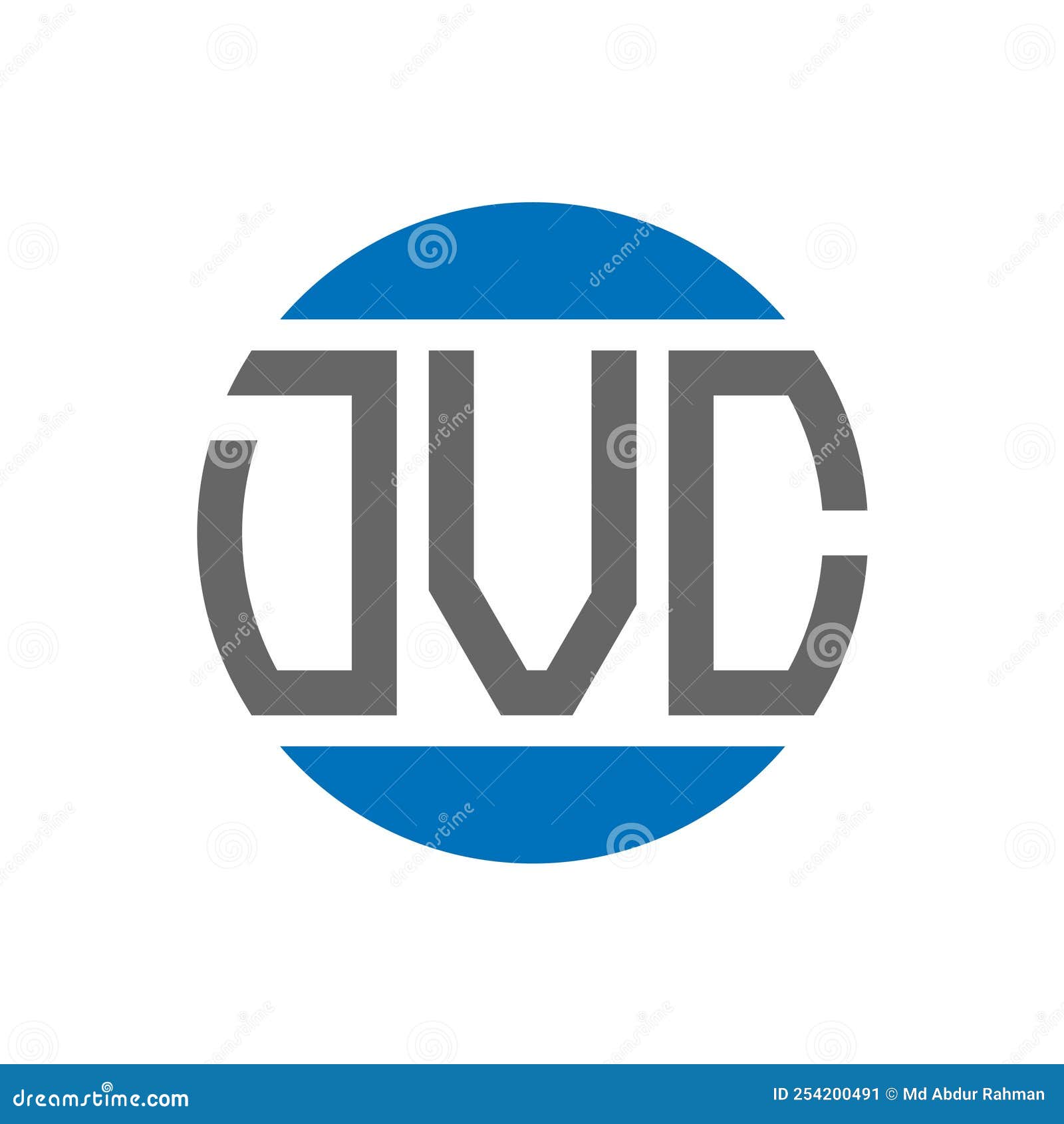 DVC Letter Logo Design on White Background. DVC Creative Initials ...