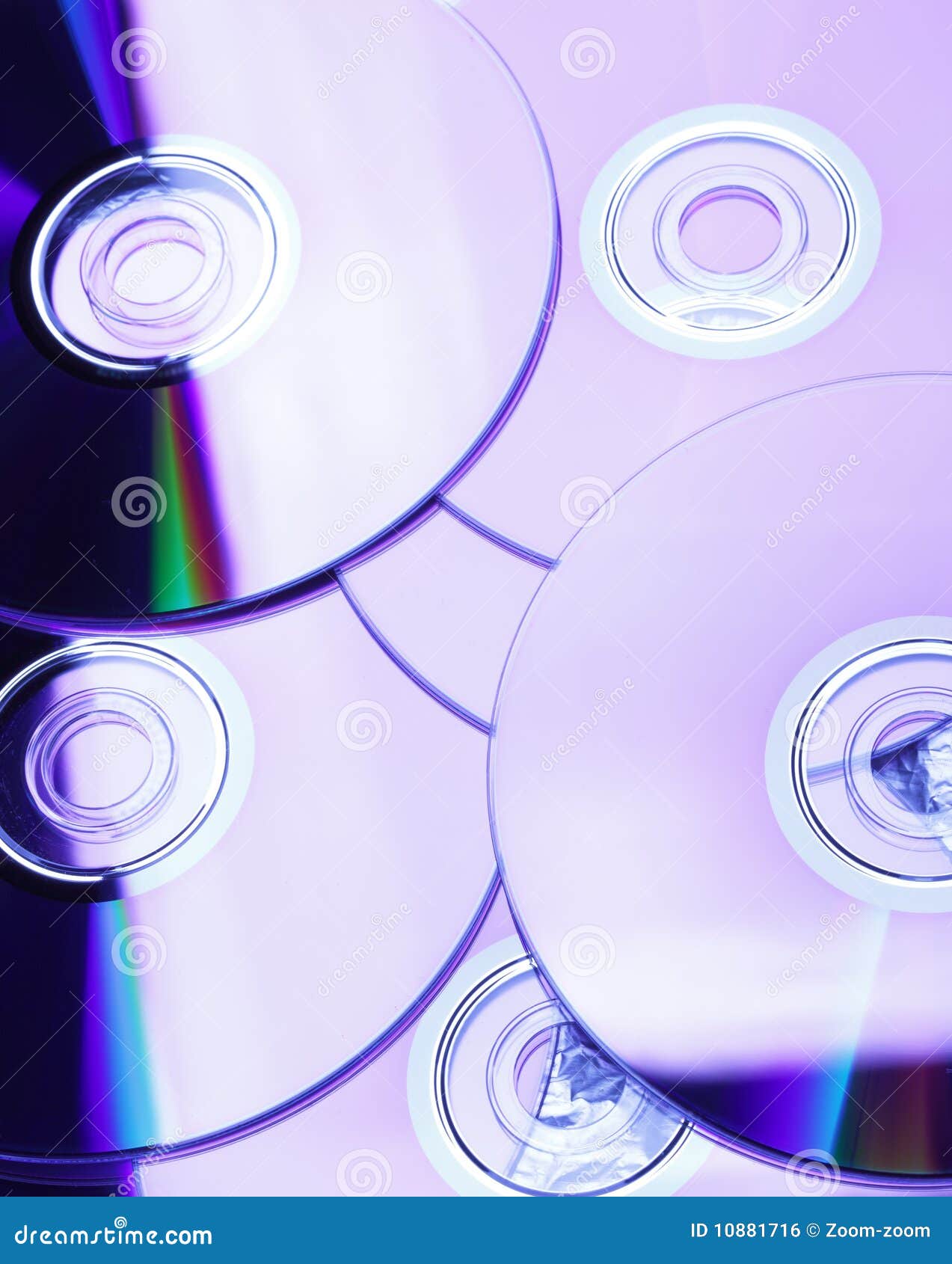 DVD stock photo. Image of refraction, blue, archive, rainbow - 10881716