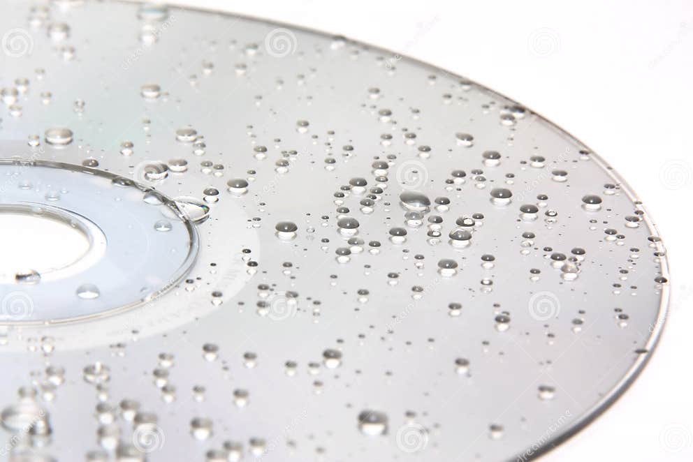 DVD stock image. Image of data, burn, computer, waterdrops - 19782805