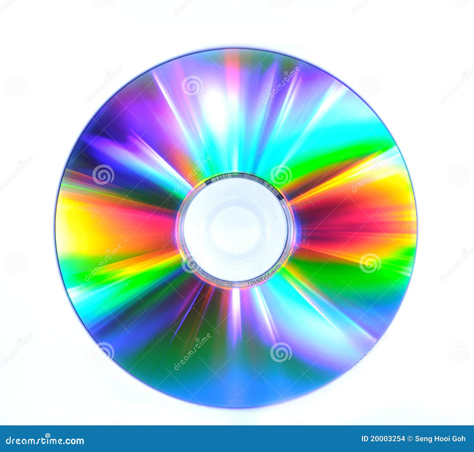 DVD stock photo. Image of mini, dvdr, effect, rainbow - 20003254